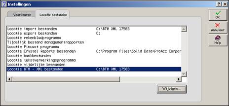 Intervat II - De elektronische BTW-aangifte in ProAcc Corporate