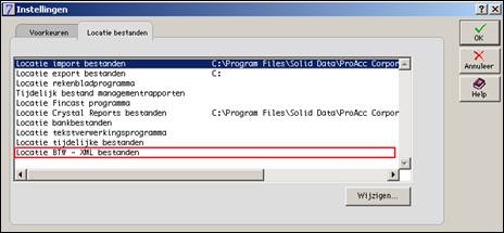 Intervat II - De elektronische BTW-aangifte in ProAcc Corporate