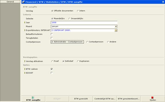Intervat II - De elektronische BTW-aangifte in Exact Globe en Cubic Pro