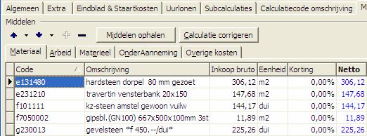 Instructie hand-out Calculatie Pro