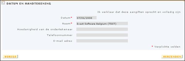Intervat II - De elektronische BTW-aangifte in ProAcc Corporate