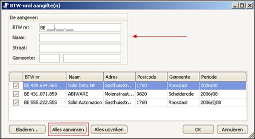 Intervat II - De elektronische BTW-aangifte in ProAcc Corporate